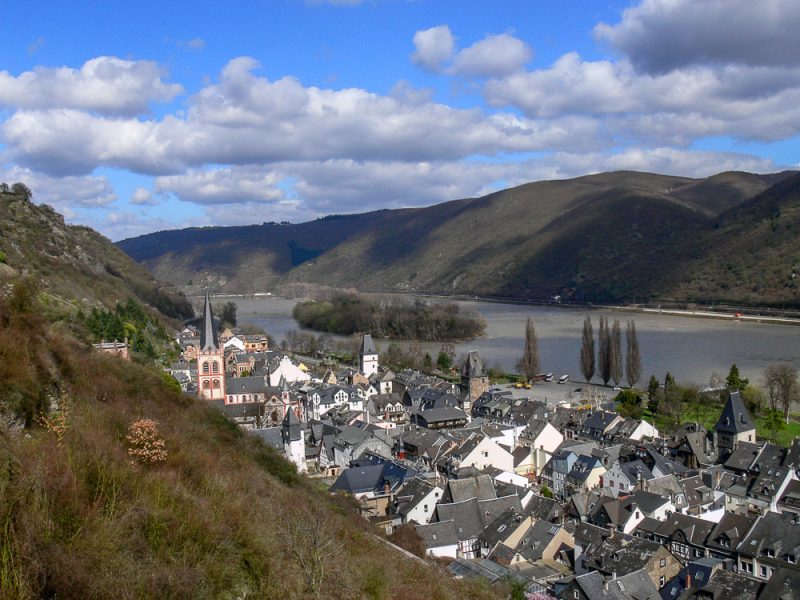 Das romantische Rheintal zwischen Koblenz und Rüdesheim